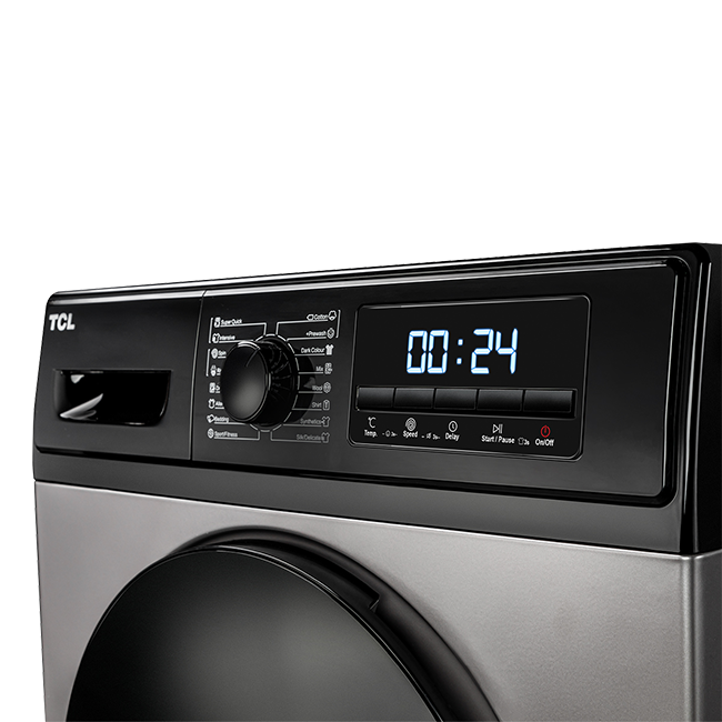 ماشین لباسشویی تی سی ال مدل G72-BS ظرفیت 7 کیلوگرم نقره ای - وب سایت رسمی برند تی سی ال