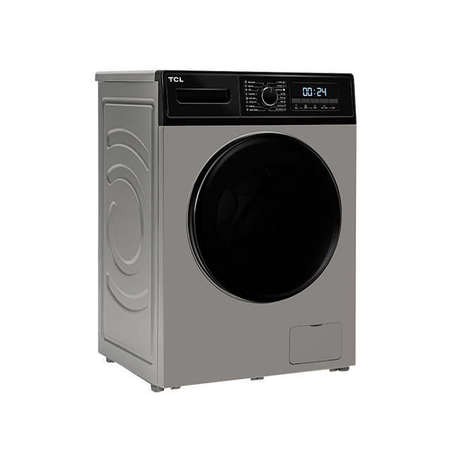 ماشین لباسشویی تی سی ال مدل G72-BS ظرفیت 7 کیلوگرم نقره ای - تی سی ال