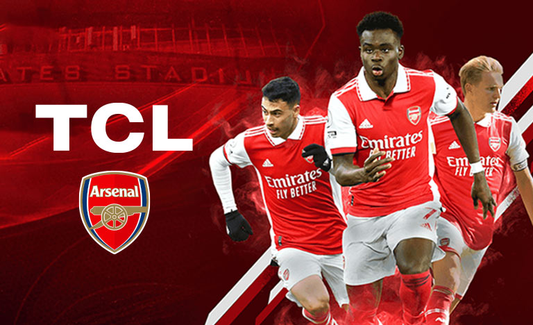 برند TCL اسپانسر تیم فوتبال آرسنال شد - تی سی ال